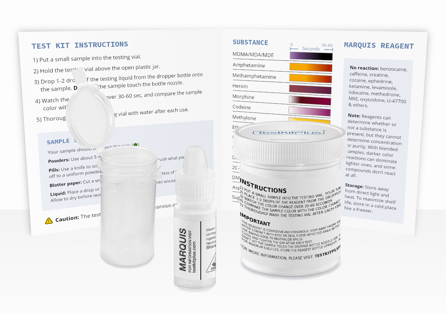 Marquis Reagent Test - Test Kit Plus - Online Smoke Shop Stock